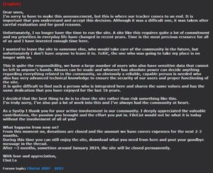 Private Torrent Tracker FileList to Shut Down After 16 Years * TorrentFreak