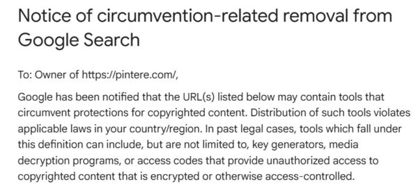 Pinterest Accused of Sending 'False' DMCA Claims to Delist Downloader ...