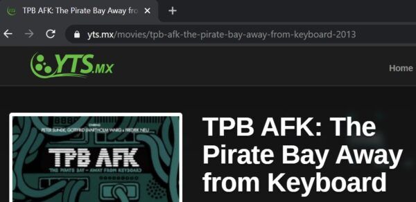 YTS Bypasses Security Warnings with Simple URL Update * TorrentFreak